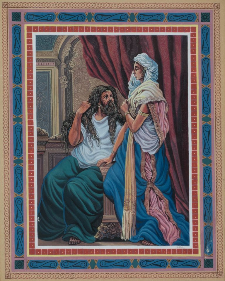 SAMSON AND DELILAH | SternGallery.Art